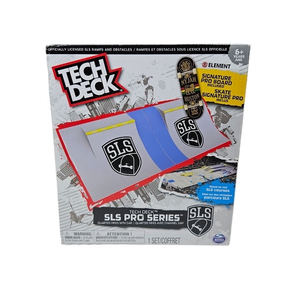 Tech Deck | Toys | Tech Deck Sls Pro Series Quarter Pipes With Gap ...